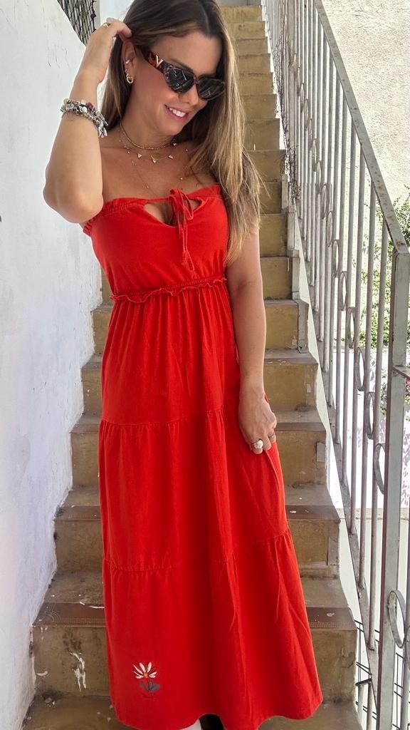 Penedo | Vestido Sofia Margarida Laranja